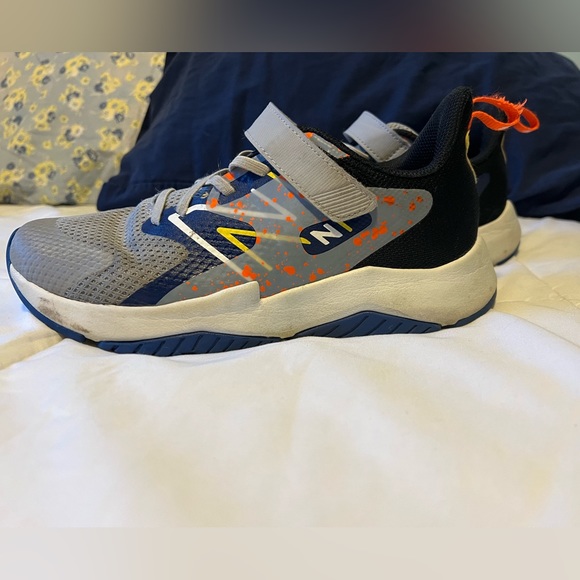 New Balance | Shoes | New Balance Big Boys Wide Sneakers No Tie Velcro ...